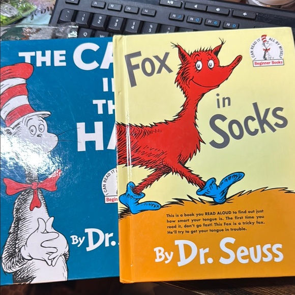 Dr. Seuss | Toys | Dr Seuss Books The Cat In The Hat Fox In Socks ...
